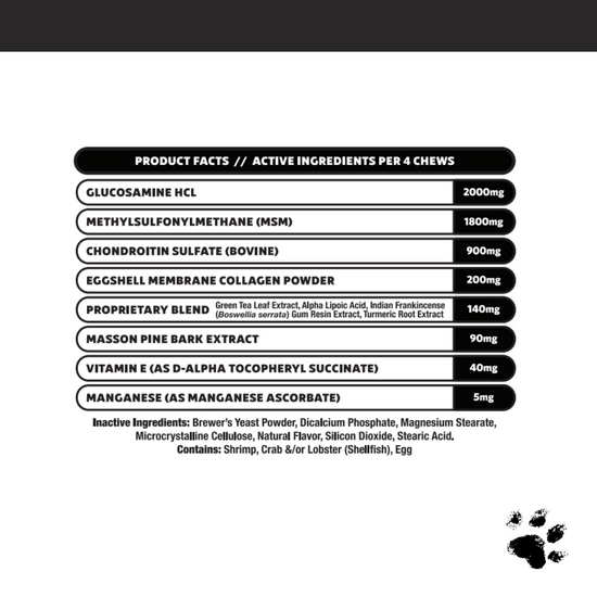 Giant Breed Hip & Joint – The Big Damn Dog Co.